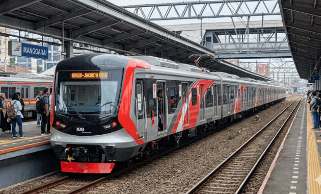 Jadwal KRL Pondok Cina Ke Gondangdia Terbaru Hari Ini